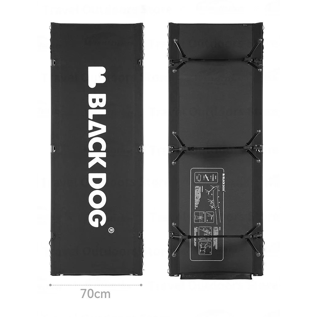 CAMP BED CAMPING LIPAT BLACKDOG BD-XJC001 FOLDING VELBED– Hike n Run