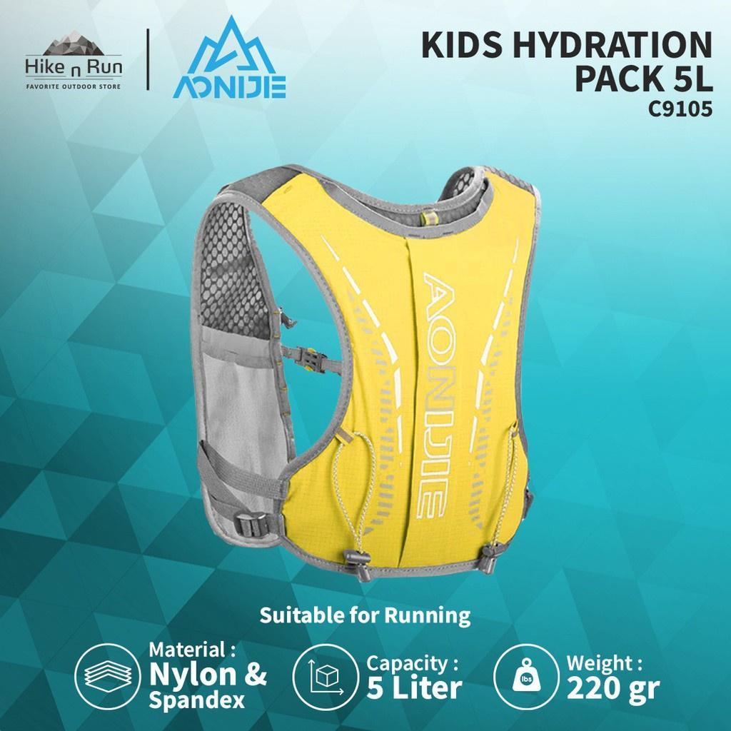 Aonijie C9105 Rompi Lari Anak Running Hydration Pack For Children 5L ...