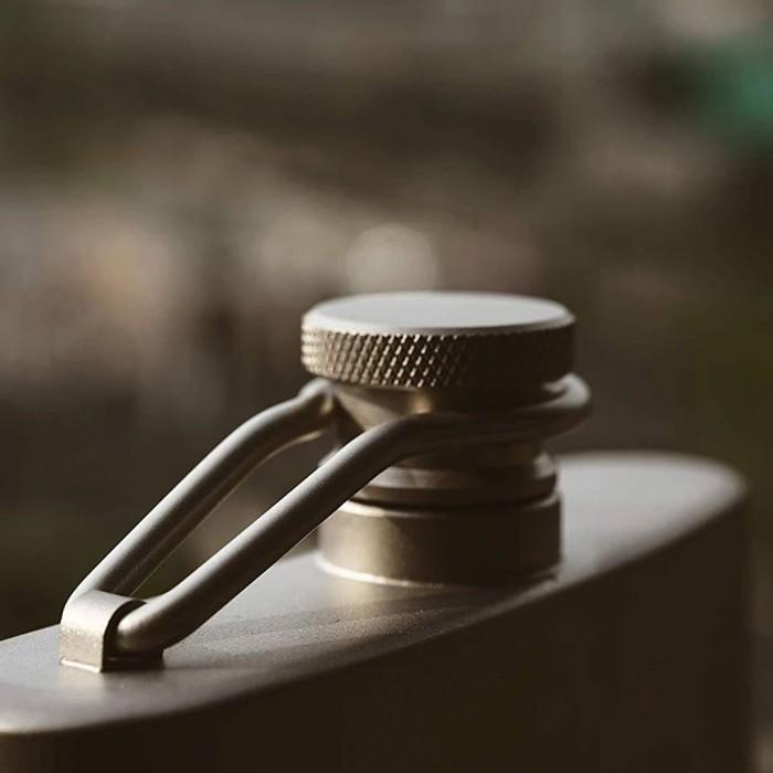 Firemaple Bacchus Botol Whiskey Titanium– Hike n Run