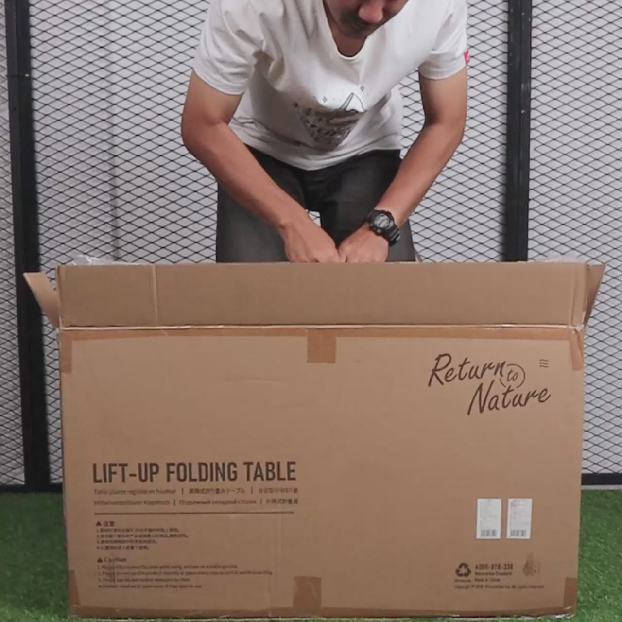 MEJA LIPAT CAMPING KAYU ADJUSTABLE NATUREHIKE CNH22JU054 LIGHTWEIGHT F ...